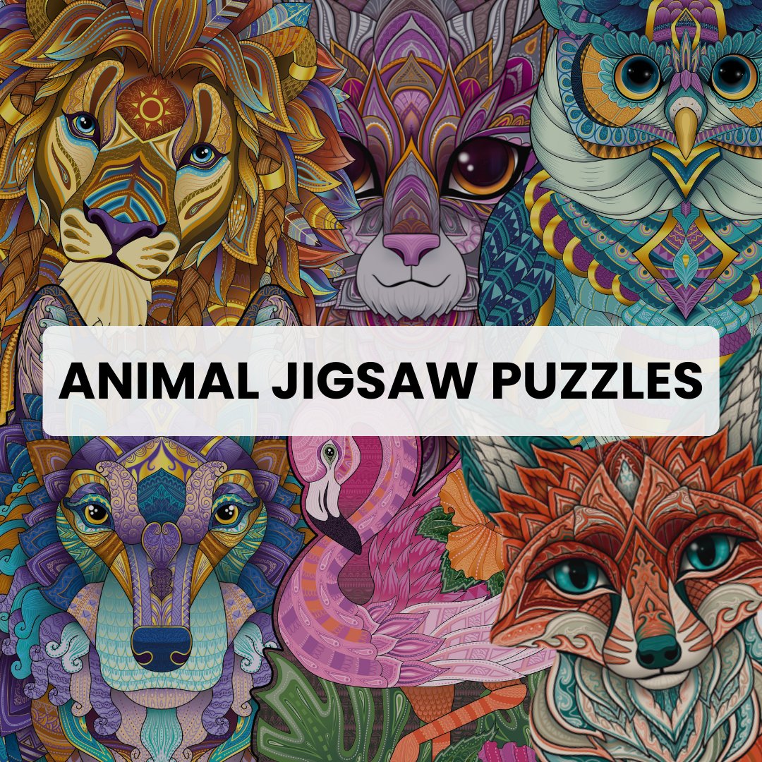 Animal Jigsaw Puzzles – Lubiwood