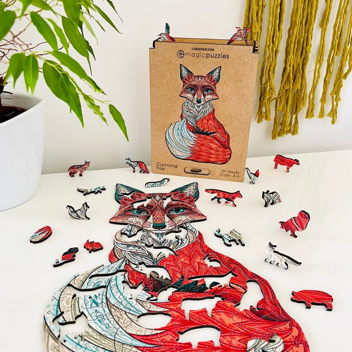 Cunning Fox Puzzle – Lubiwood UK