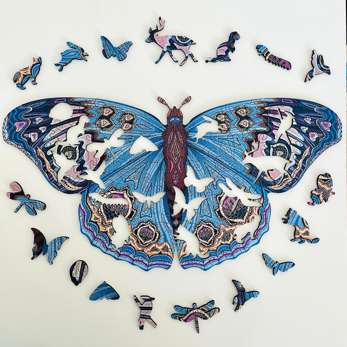 Playful Butterfly Puzzle – Lubiwood UK