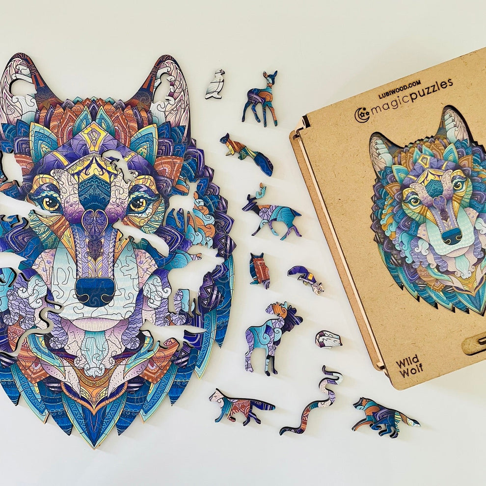 Wild Wolf Puzzle – Lubiwood UK